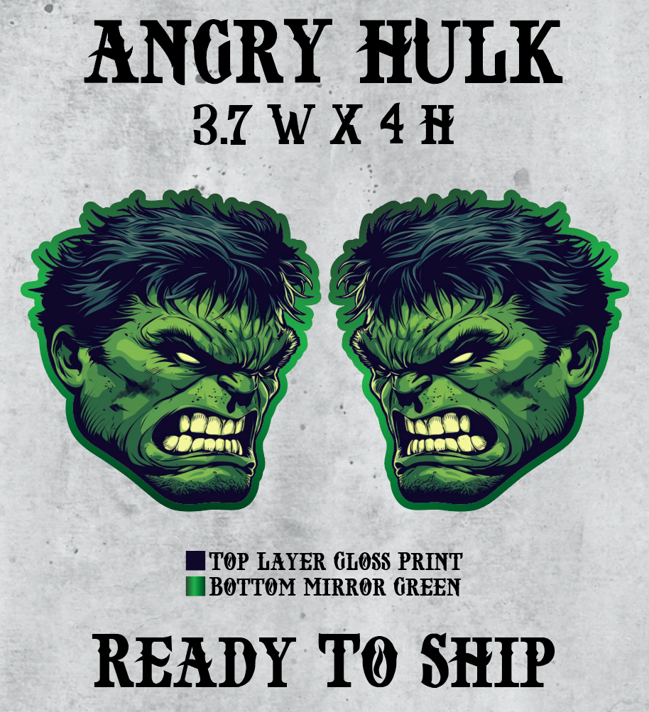 RTS Angry Hulk - Ready to Ship 2-Pack – Louver Labs
